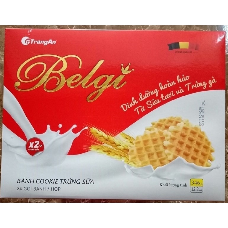 BÁNH BELGI BÁNH TRỨNG NƯỚNG TRÀNG AN HỘP 346G B45B | Shopee Việt Nam