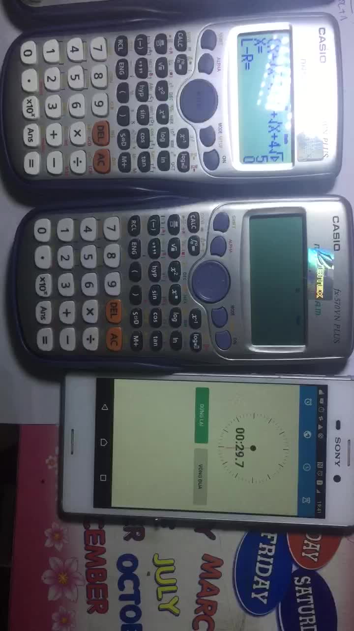 Máy tính casio FX 570VN PLUS CŨ | Máy tính Casio FX 570 VN PLUS CHÍNH HÃNG CASIO | Shopee Việt Nam