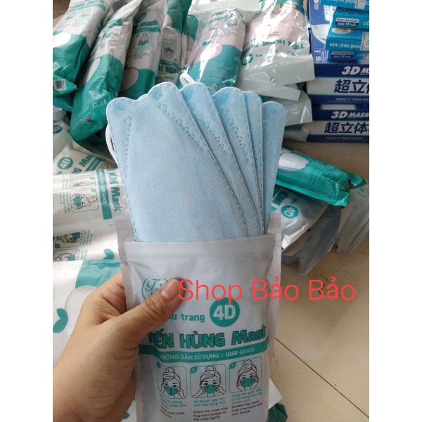 Khẩu trang y tế 4 lớp Khẩu trang 4D KF94 Tiến Hùng Khẩu trang kháng ...