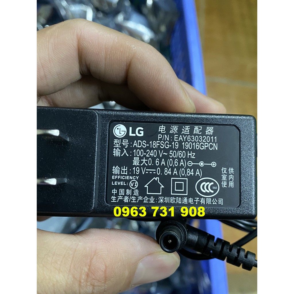 Dây nguồn màn hình LG 19V-0.84A bản gốc | Shopee Việt Nam