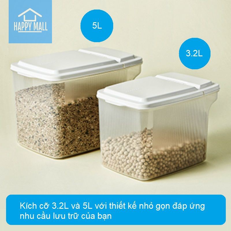 Hộp nhựa có tay cầm Lock&Lock Handy Container dùng bảo quản thực phẩm ...