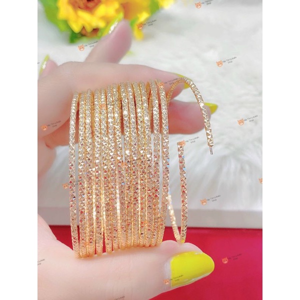 Bộ Ximen 07 Chiếc Trúc Có Khía Mạ Vàng 18k Loại Cao Cấp Lâu Phai - Xi ...