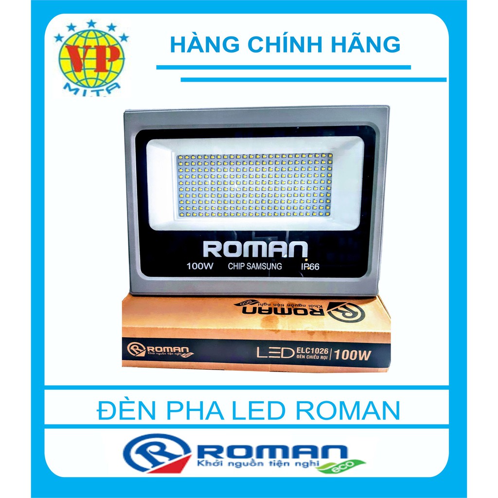Đèn pha led Roman 100w | Shopee Việt Nam