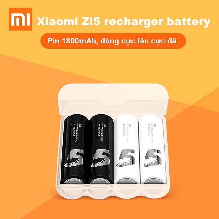 PIN ZI5 CHÍNH HÃNG XIAOMI SẠC ĐƯỢC NHIỀU LẦN SỐ 5 AA | Shopee Việt Nam