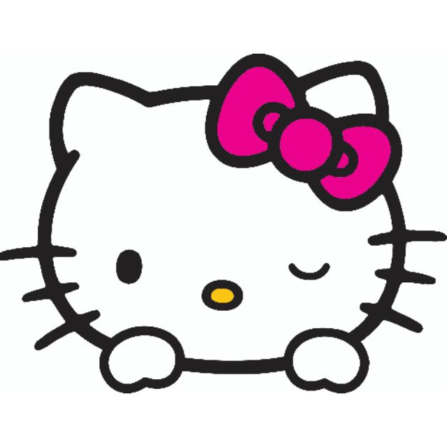 🌻 DECAL DÁN TƯỜNG ĐẦU MÈO KITTY 🎀 KITTY HOUSE | Shopee Việt Nam