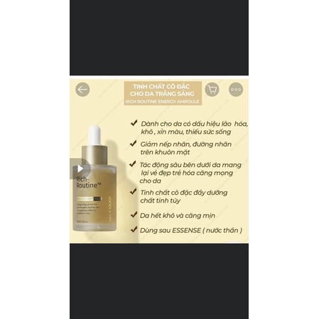 ampoule rich routine | Shopee Việt Nam