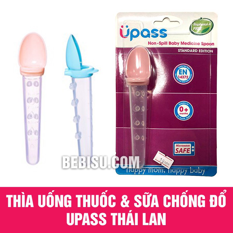 Thìa uống thuốc và bón sữa chống đổ Upass | Shopee Việt Nam