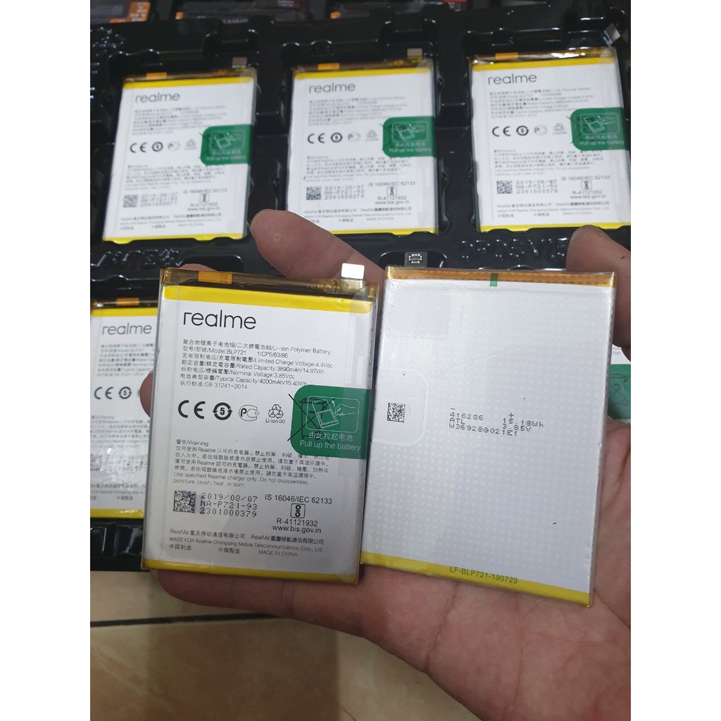 THAY PIN REALME C2, MODEL BLP721, DUNG LƯỢNG 4000MAH | Shopee Việt Nam