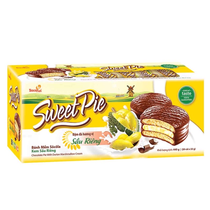 Bánh Hộp Sweetpie Vị Sầu Riêng | Shopee Việt Nam