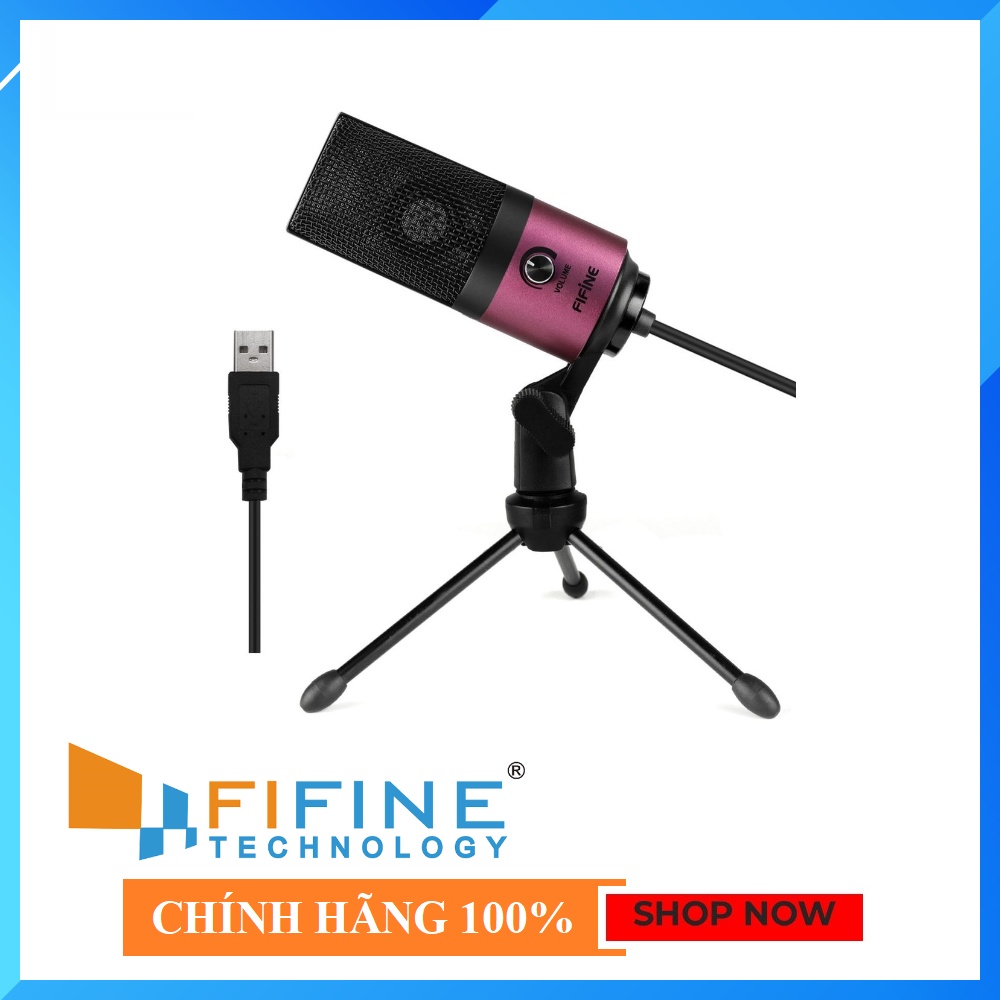 FIFINE K669B / K669 - HÀNG CHÍNH HÃNG - Mic thu âm để bàn cổng USB dành ...
