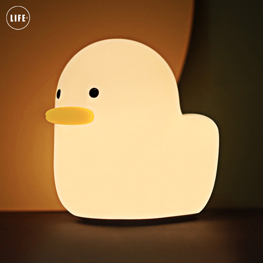 Xiaomi Youpin Đèn Ngủ LED 3 Bóng Silicone Dạng Bóp Hình Vịt Dễ Thương ...