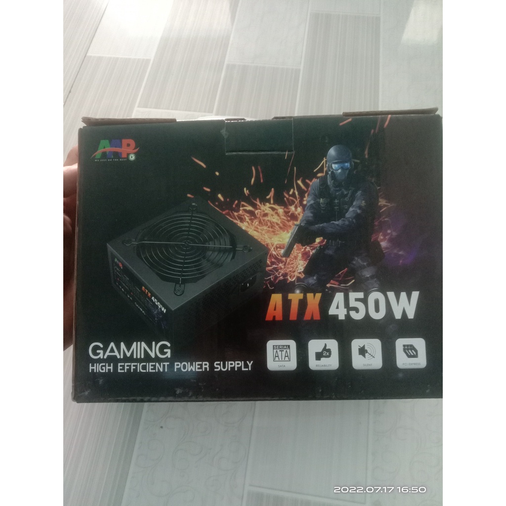 NGUỒN GAMING CÔNG SUẤT THỰC APP ATX 450W | Shopee Việt Nam