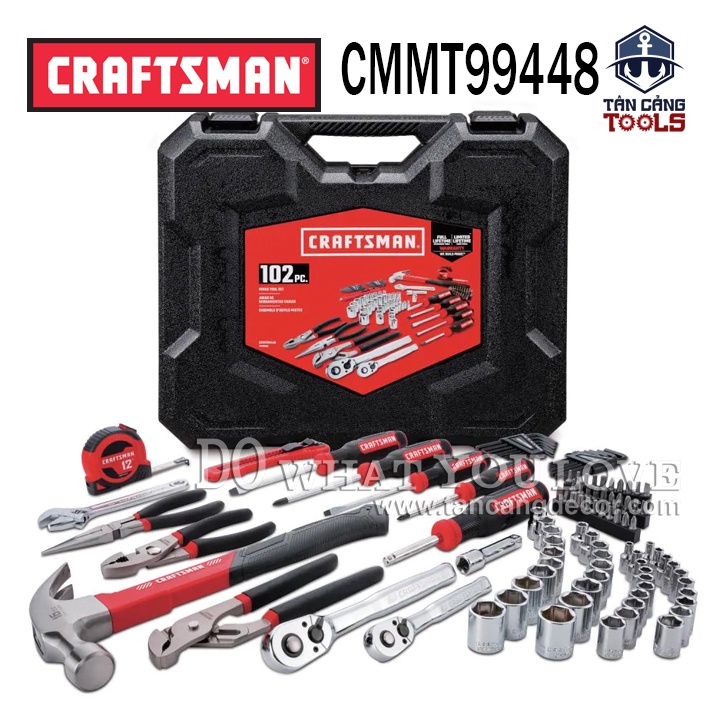 Bộ Dụng Cụ Sửa Chữa Đa Năng 102 Chi Tiết Craftsman CMMT99448 | Shopee ...