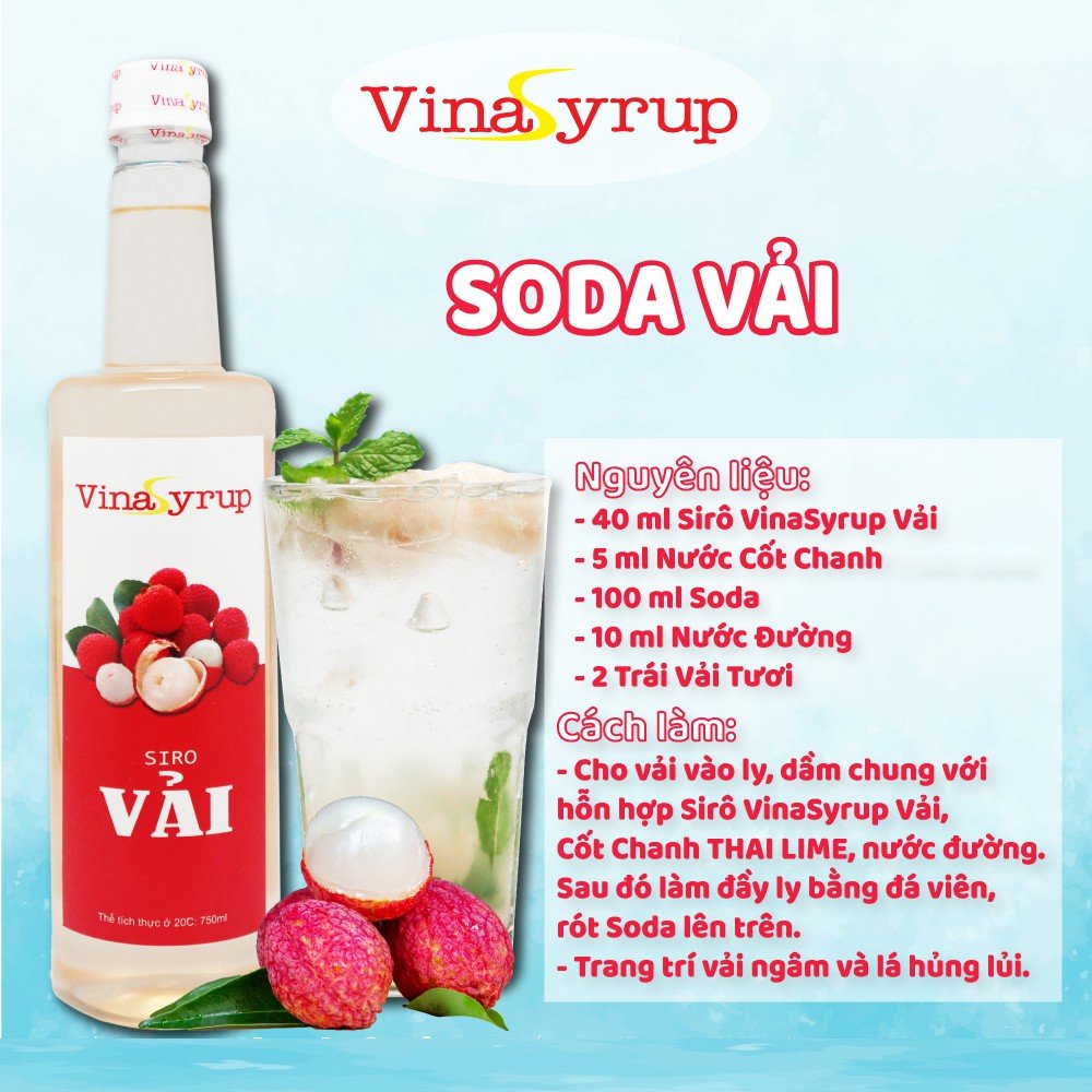 [Hàng Cao Cấp Loại 1]Siro Vina Syrup Chai 750ml - Syrup Làm Trà Trái Cây Đủ Các Mùi Vị | Shopee ...