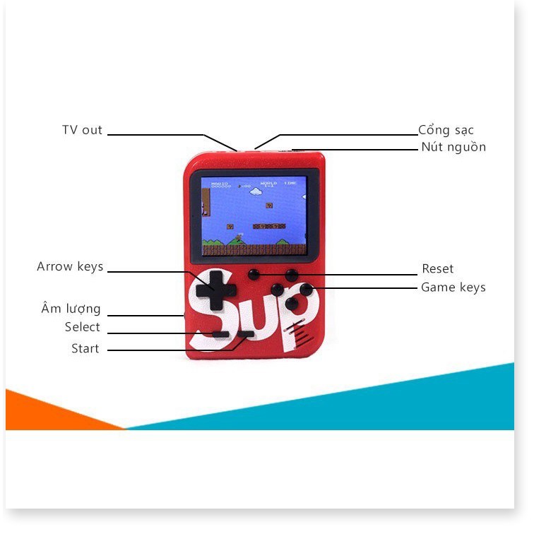 Máy chơi game - SUP GAME BOX 400 IN 1 | Shopee Việt Nam