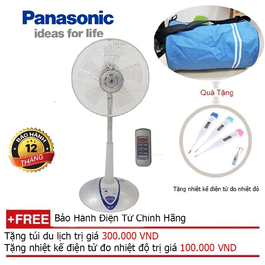 Quạt đứng lửng gia dụng Panasonic F307-KH + Quà tặng áo mưa | Shopee ...