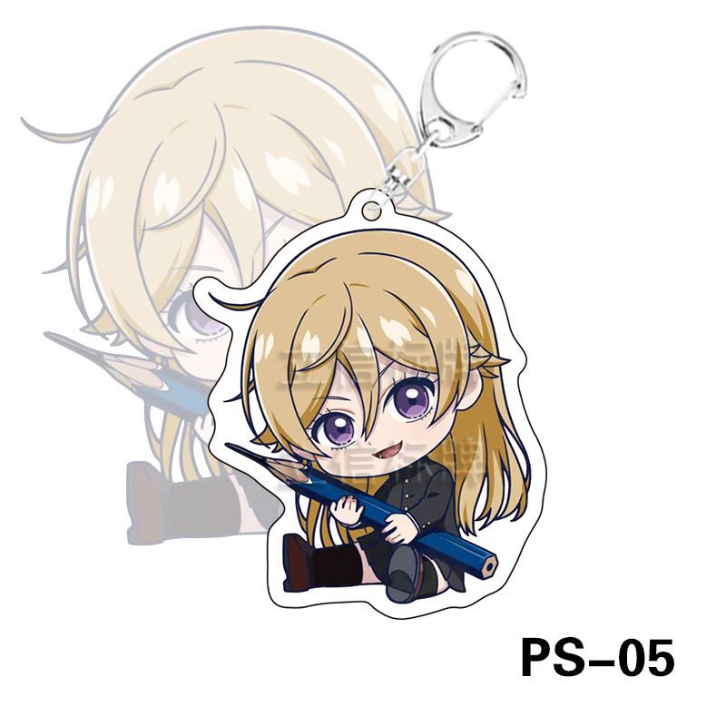 Móc gắn chìa khóa hình Yaguchi Yatora Ayukawa Ryuji hoạt hình Blue ...