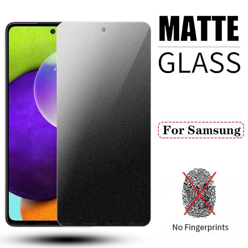 Kính cường lực mặt nhám chống bám vân tay cho Samsung ss Galaxy A56 A36 A26 A16 A06 A55 A35 A15 ...