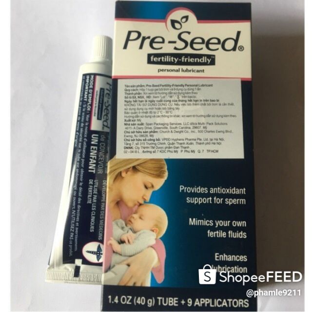 Pre-seed ( gel bôi trơn) | Shopee Việt Nam