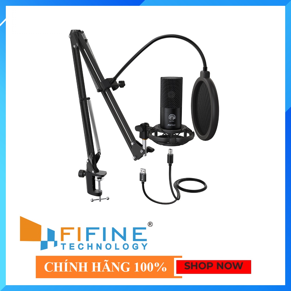 Fifine T669 - HÀNG CHÍNH HÃNG - Mic thu âm cổng USB dành cho Máy tính ...