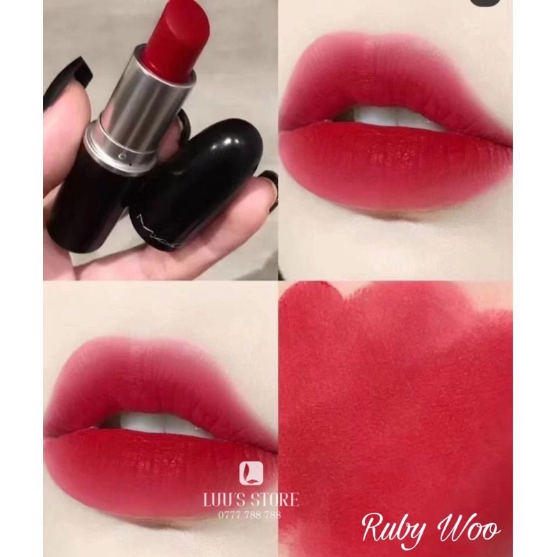 Son MAC Ruby Woo | Shopee Việt Nam