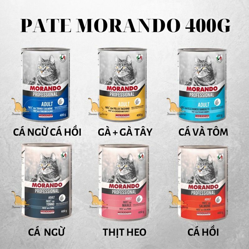 pate morando cho mèo hộp 400g | Shopee Việt Nam