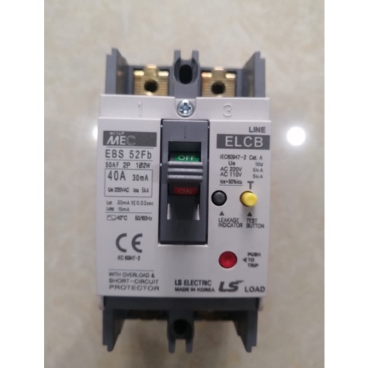 ELCB chống giật dạng khối 2 pha LS EBS 52Fb | Shopee Việt Nam