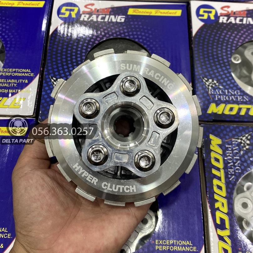COMBO Nồi Độ 5 lò xo Wave Dream SUM RACING Mẫu UMA - 5 Lá Bố 4 Lá Sắt ...