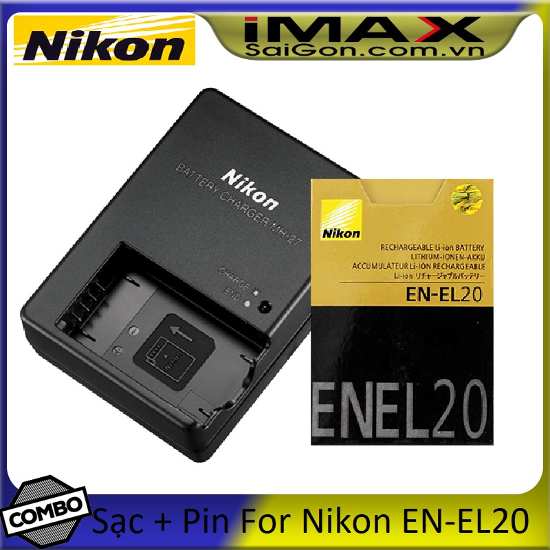 PIN SẠC MÁY ẢNH NIKON EN-EL20 - HÀNG NHẬP KHẨU | Shopee Việt Nam