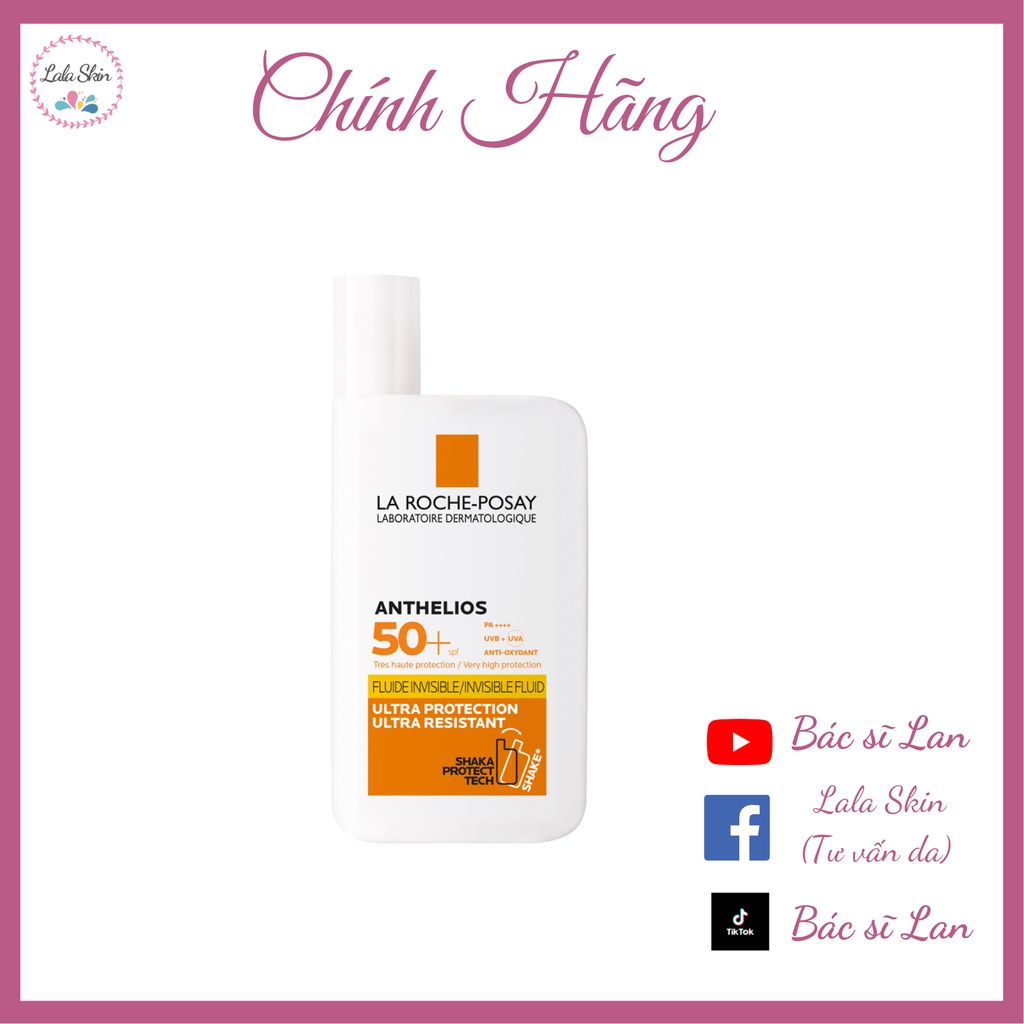 [chính Hãng] Kem Chống Nắng Dạng Sữa Lỏng La Roche Posay Không Nhờn Rít