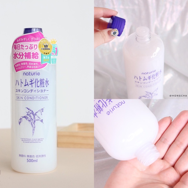 Nước hoa hồng hạt ý dĩ Naturie Hatomugi Toner | Shopee Việt Nam