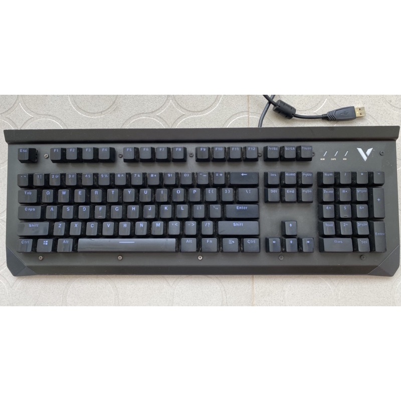 Bàn phím cơ Rapoo V750 2nd (cũ, đã qua sử dụng) vỏ nhôm, chống nước ...