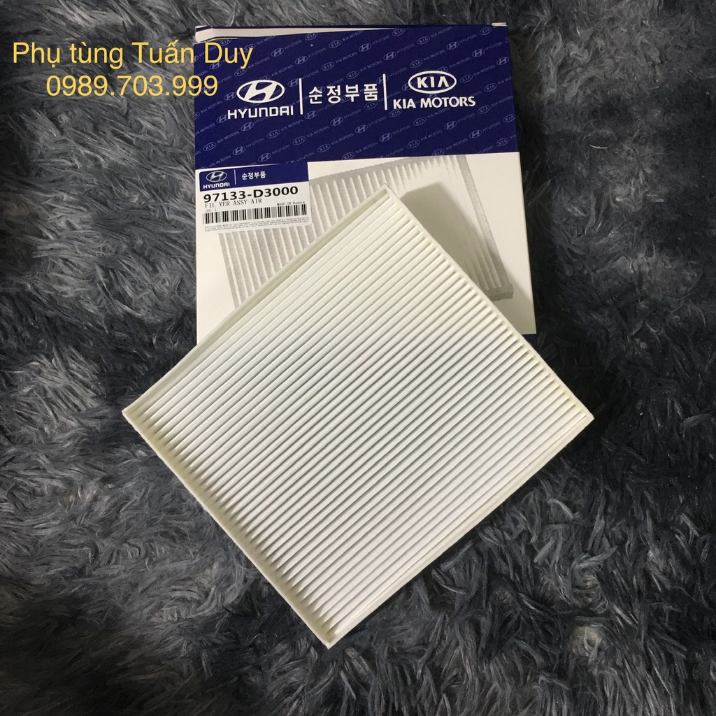 Lọc gió điều hòa, máy lạnh Accent(2018-2020),Seltos, Tucson, Kona ...