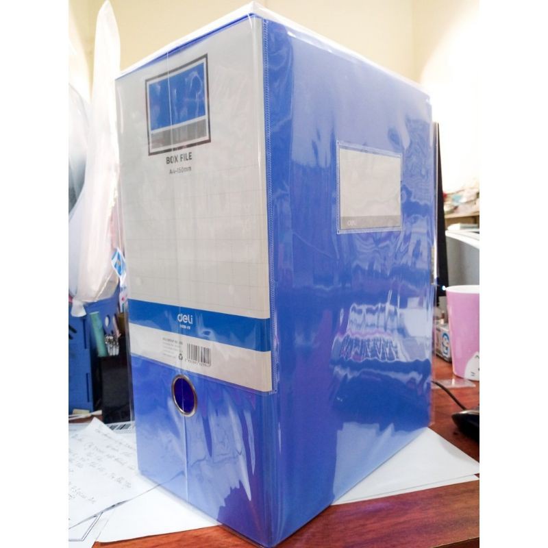 File hộp đựng tài liệu Deli 5cm / 7cm / 10cm / 15cm | Shopee Việt Nam