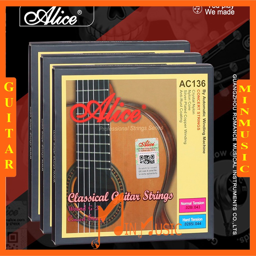 Dây đàn guitar classic Alice AC136 | Shopee Việt Nam