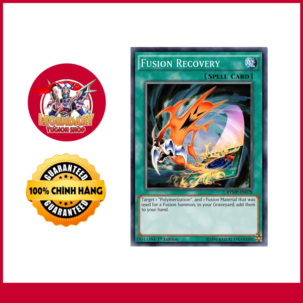 [Thẻ Bài Yugioh Chính Hãng] Fusion Recovery | Shopee Việt Nam