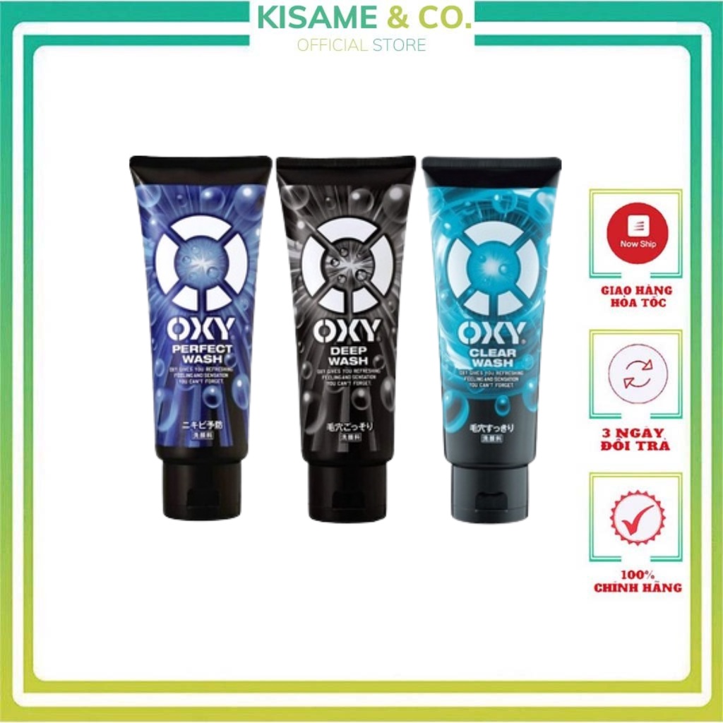 Sữa rửa mặt cho nam Oxy Deep Wash Nhật Bản 130g | Shopee Việt Nam