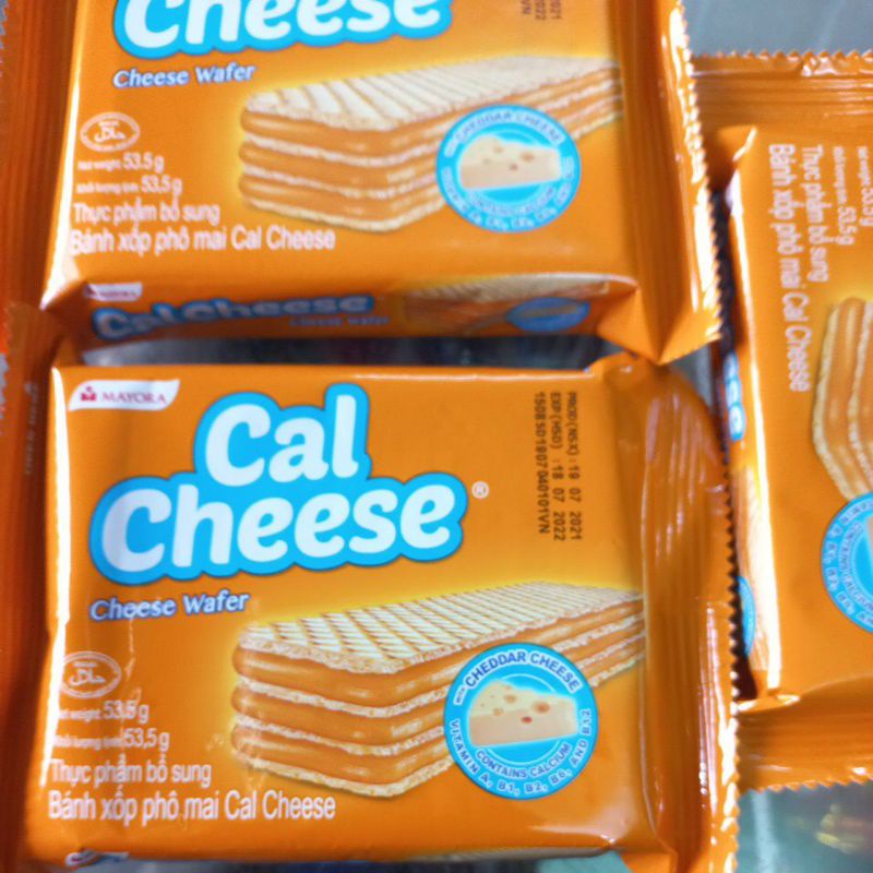 Combo 3 gói Bánh xốp phô mai Cal cheese 48g | Shopee Việt Nam