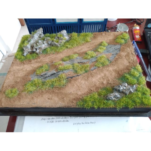 Mô hình sa bàn quân sự mini ( không kèm xe và lính) | Shopee Việt Nam