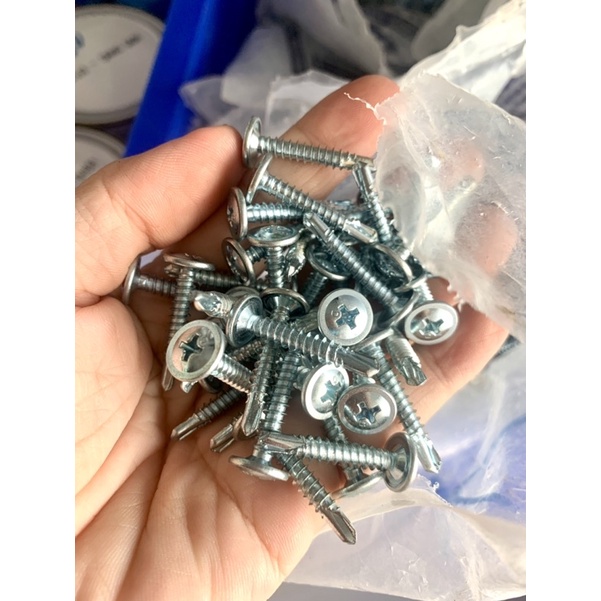 (100gr)Ốc Vít,Vít Đầu Dù ,Vít Bắn Sắt Đủ Size 1,3F 1,6F 2F 2,5F 3F 4F 5F | Shopee Việt Nam