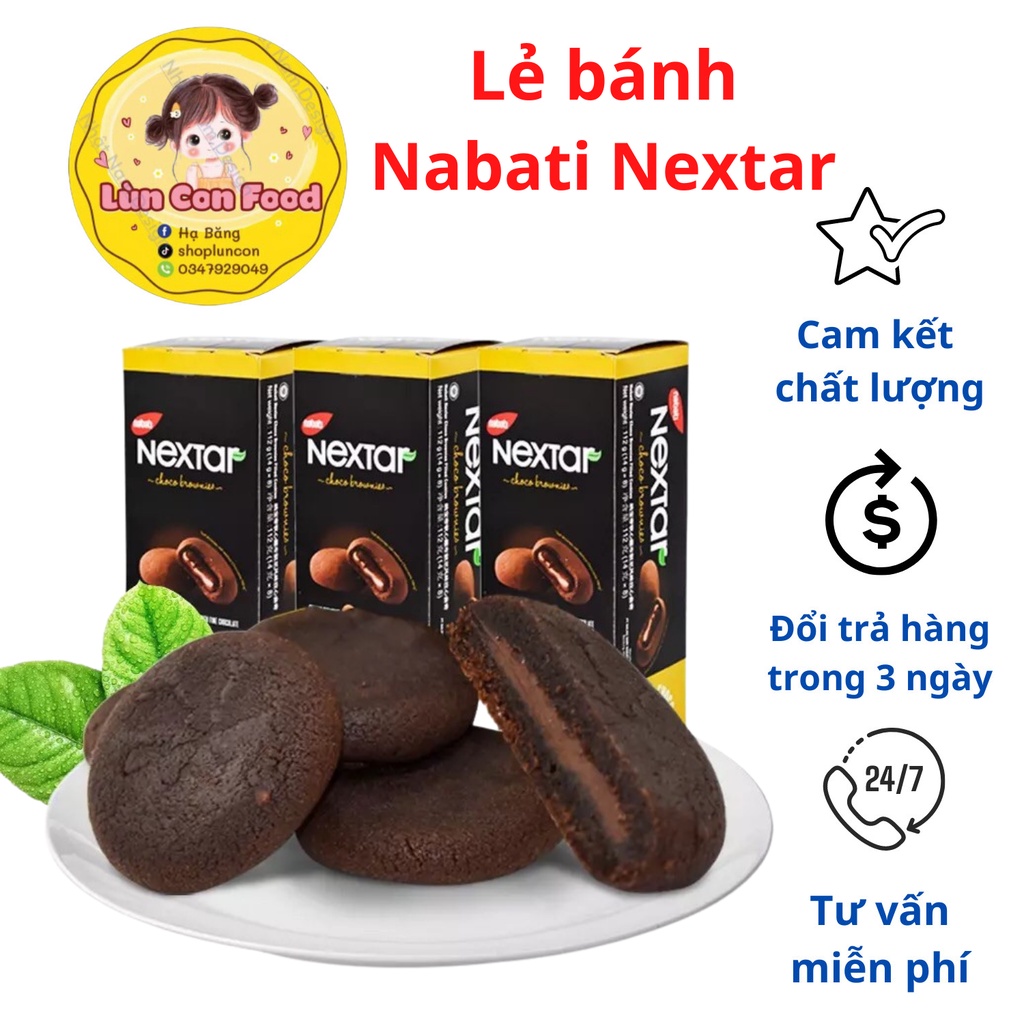 BÁNH NABATI NEXTAR SỐT SOCOLA - ️ FREE SHIP ️ Lùn Con Food | Shopee ...