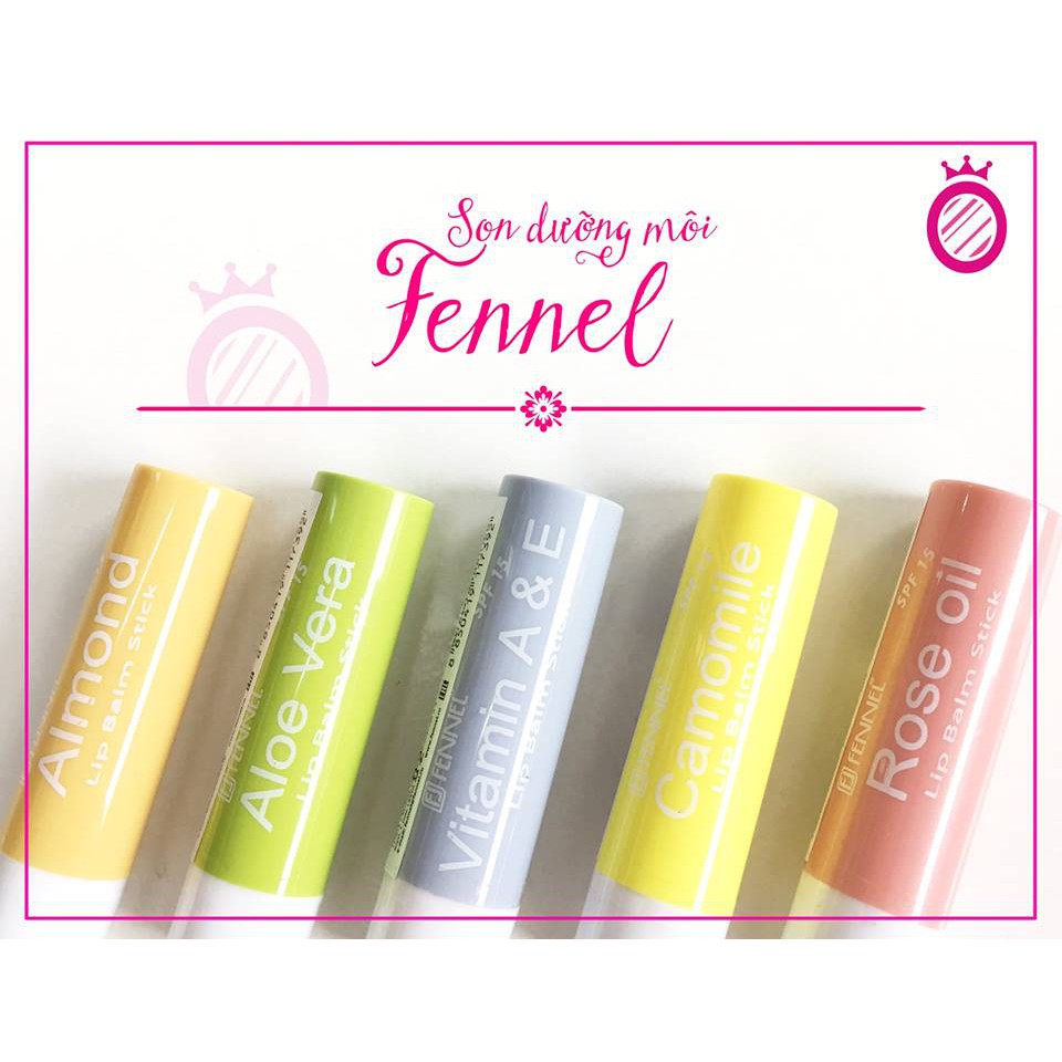 (Chính Hãng 100%) Son dưỡng không màu fennel lip blam - Nga | Shopee Việt Nam