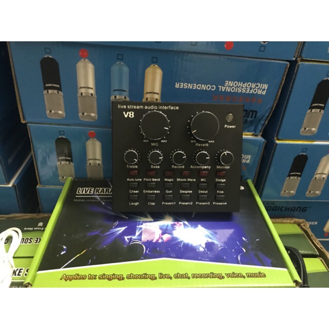 Sound card V8 | Shopee Việt Nam