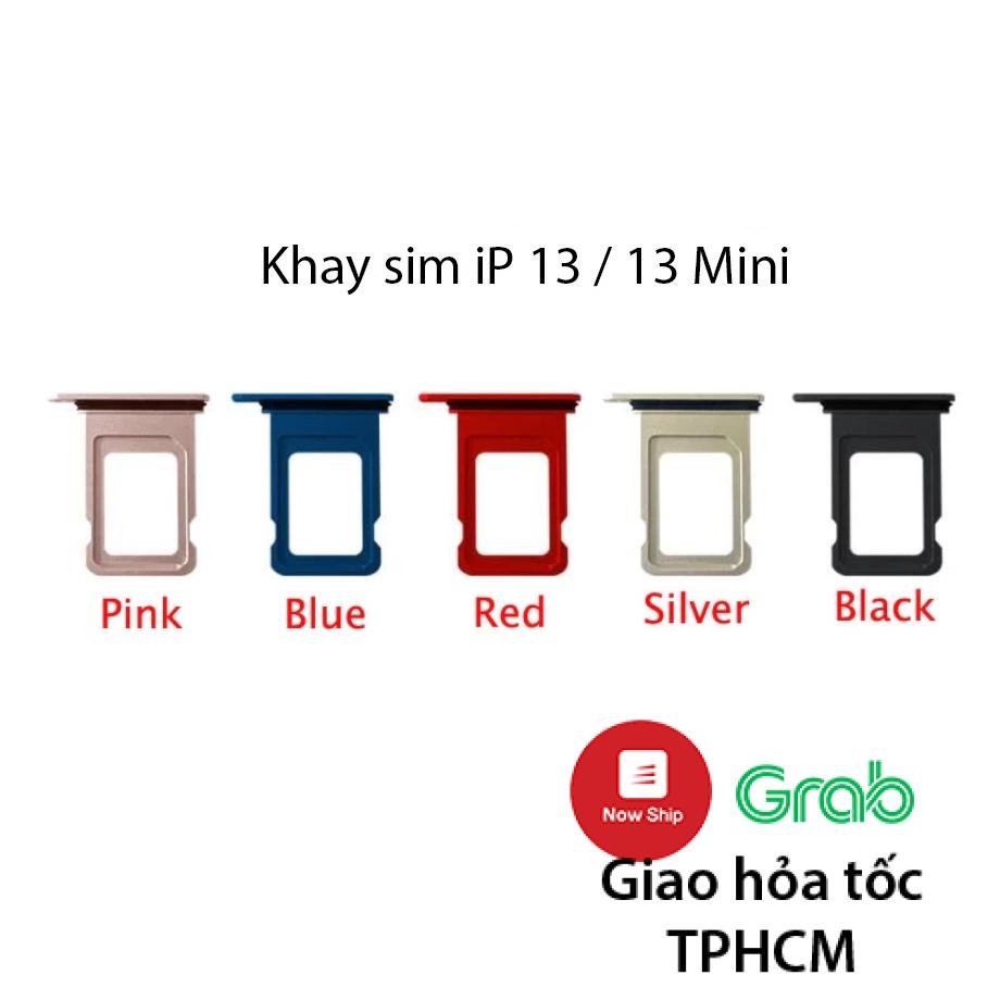 Khay sim iP13 / iP13 Mini 1 simm vật lý có ron chống nước | Shopee Việt Nam