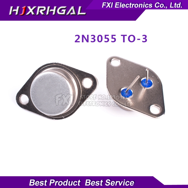 5 Chiếc Transistor 2N3055 TO-3 15A 60V NPN AF Amp Au Mới Chính Hãng ...