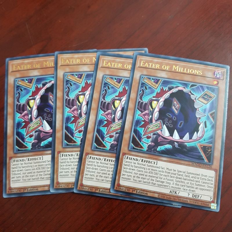 Lá bài Eater of Millions - MAGO-EN126 - Rare 1st Edition | Shopee Việt Nam