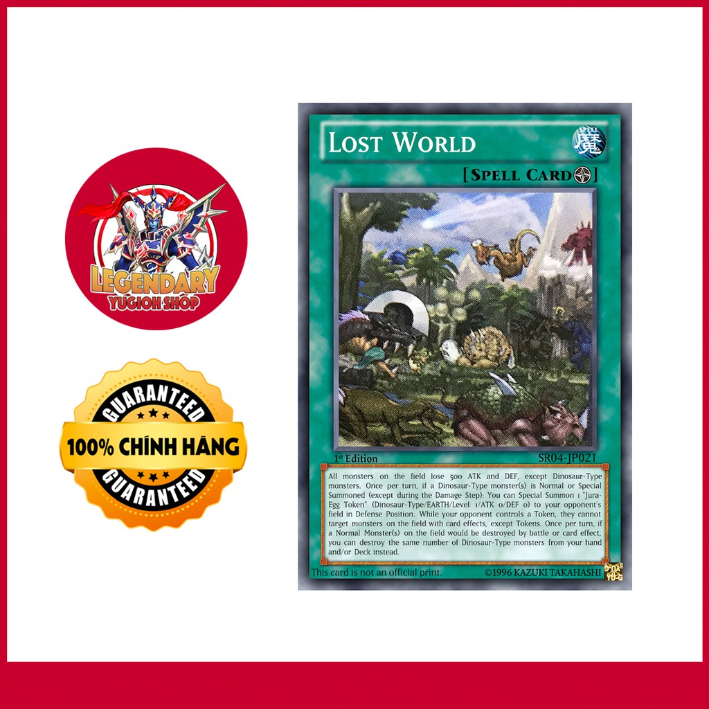 [Thẻ Bài Yugioh Chính Hãng] Lost World | Shopee Việt Nam