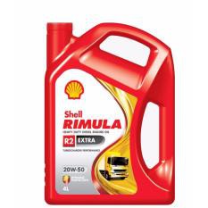 Nhớt cao cấp cho xe ô tô Shell Rimula R2 Extra 20W50 4L | Shopee Việt Nam