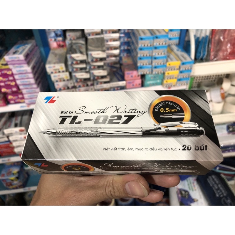 Bút Bi Thiên Long TL027-chính hãng ( 1 hộp 20 chiếc ) | Shopee Việt Nam