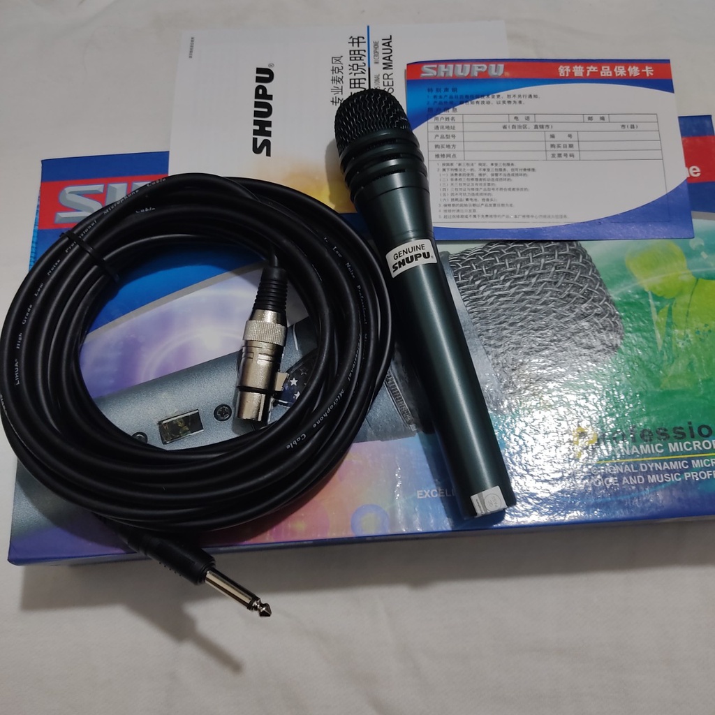 Bộ 1 micro có dây shupu SM-8000 | Shopee Việt Nam